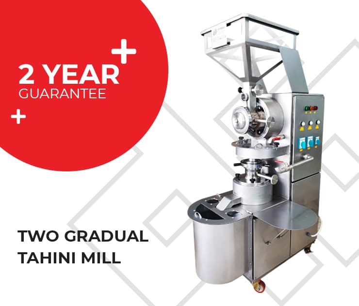 Two Gradual Tahini Mill - Demirbas Machine